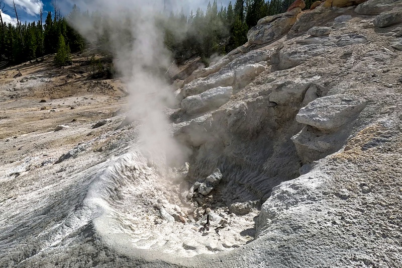 Monument Geyser Basin - Yellowstone National Park - 207
