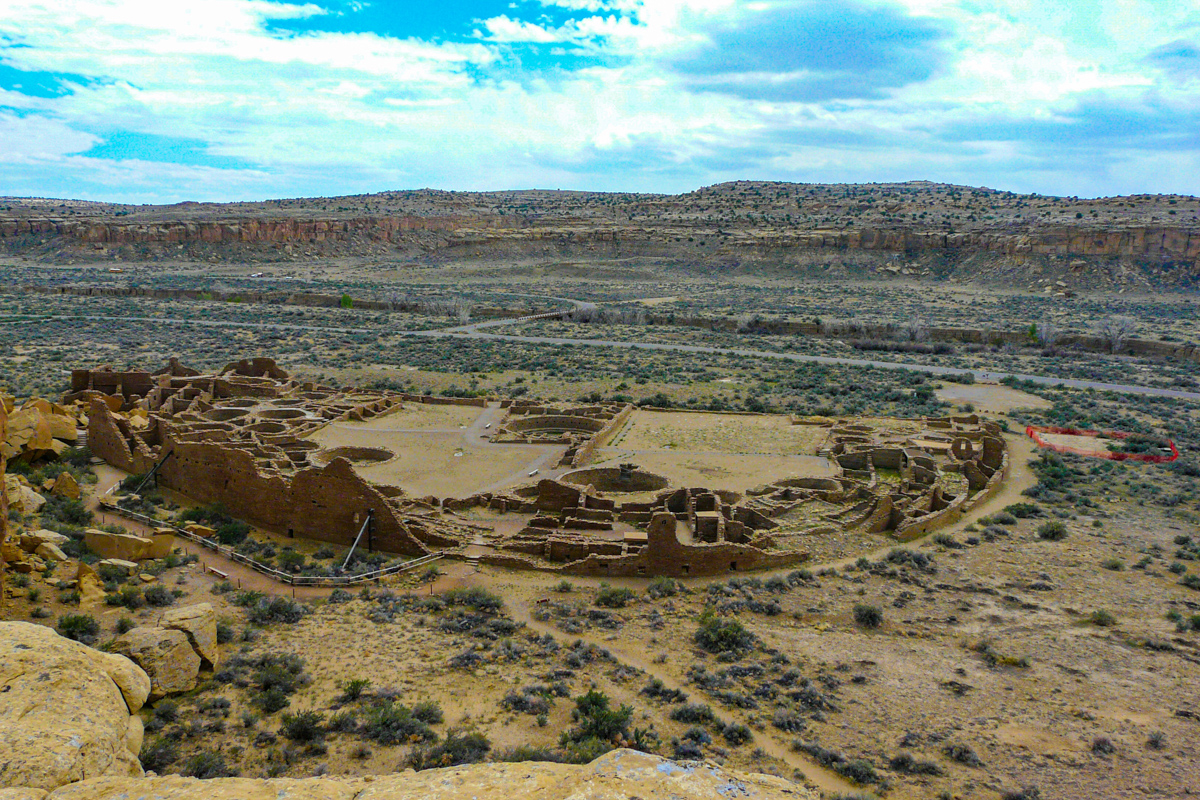 Visiter Chaco Culture National Historical Park : viewpoints, randonnées