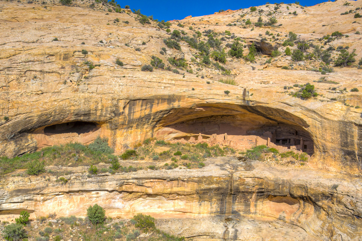 Guide de visite de Upper Butler Wash : Butler Wash Ruins et Target Ruin