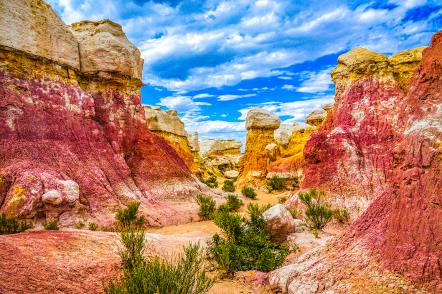 Paint Mines Interpretive Park : un voyage à travers une féérie de couleurs
