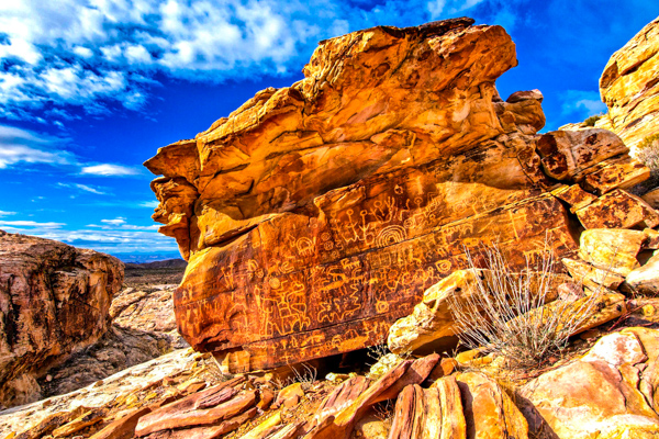 Gold Butte National Monument : pétroglyphes et paysages grandioses